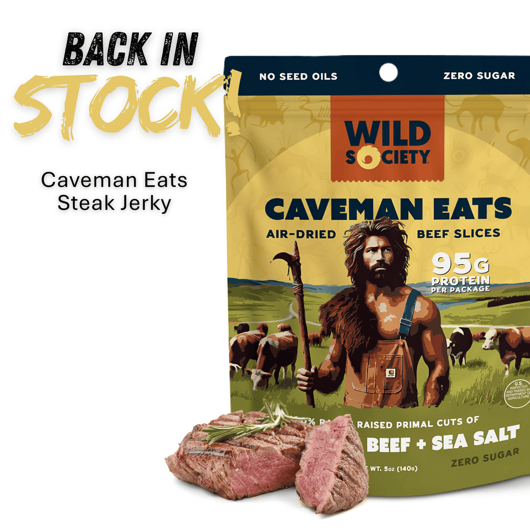 Caveman Eats Primal Beef Cuts | Wild Society Nutrition